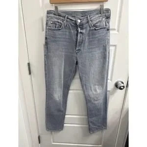 MOTHER | Jeans | Mother The Button Fly Dazzler Ankle Grey Jeans Shadows ...